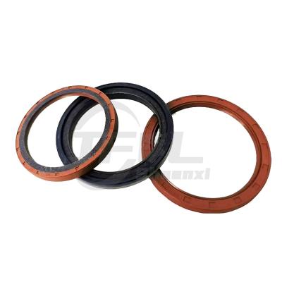 China OEM Weichai Engine Hub Rubber Oil Seal for SINOTRUK HOWO SHAC FAW DONGFENG Heavy Truck Spare Parts for sale