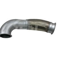 China Exhaust flexible pipe connection asembl of exhaust pipe WG9725540154 for HOWO truck parts for sale