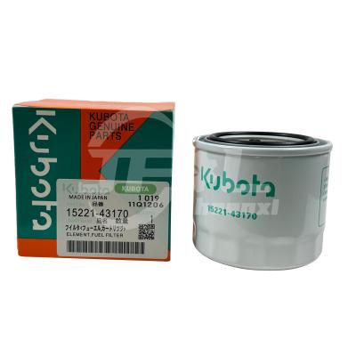 China 15221-43170 fuel filters for top quality Genuine OEM Kubota for sale