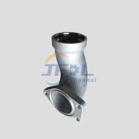 China 200V06302-0657 Coolant Dissipation Coolant Elbow Pipe Radiator Component Coolant Bend For Sinotruk HOWO MC11 for sale