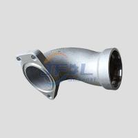 China 200V06302-0657 Coolant Dissipation Coolant Elbow Pipe Radiator Component Coolant Bend For Sinotruk HOWO MC11 for sale