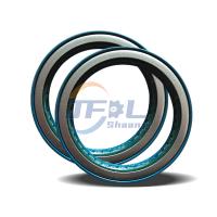 China Shac Truck Through Shaft Oil Seal DZ9114320902 with Nitrile Rubber and Dual Lip Design for Leak Prevention for sale