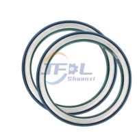 China Shac Truck Through Shaft Oil Seal DZ9114320902 with Nitrile Rubber and Dual Lip Design for Leak Prevention for sale