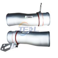 China WG9727530009 Intercooler Inlet Steel Pipe Assembly For Chinese Supplier SINOTRUK HOWO TX TH7 Truck Parts for sale