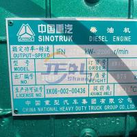 China Weichai WD615.47 371HP Diesel Engine Assembly For Sinotruk Heavy Duty Trucks for sale
