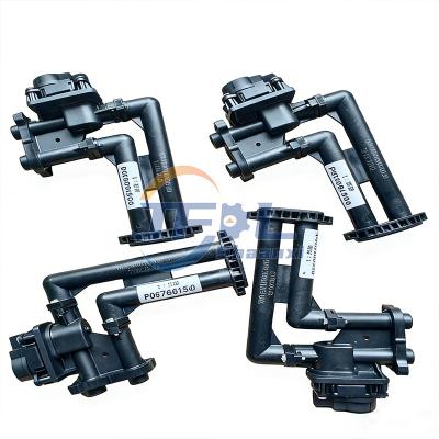 China Heater Control Valve Hose P067606150 Coolant Supply Pipe For Dongfeng Truck HVAC System for sale