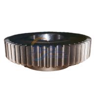 China 20CrMnTi/20MnCr5 Carburized Alloy Steel Gearbox Intermediate Shaft Third Gear with 1,300 -2,200 N*m Torque Bearing Capacity and ISO 5 -6 Precision Grade for Sinotruk HOWO A7 S9 S6 for sale
