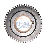 China 20CrMnTi/20MnCr5 Carburized Alloy Steel Gearbox Intermediate Shaft Third Gear with 1,300 -2,200 N*m Torque Bearing Capacity and ISO 5 -6 Precision Grade for Sinotruk HOWO A7 S9 S6 for sale