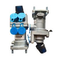 China Sinotruk HOWO 7 Series T7H T5G Sinotruk SITRAK C5H C7H Truck Spare Parts Foot Brake Valve WG9000360539 WG9000360531 Master Brake Valve for sale