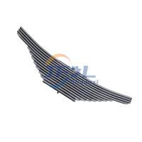 China Vertical Load Bearing Multi-leaf Spring Assembly with U-Bolt Attached for Shacman X3000 M3000 X5000 Truck for sale