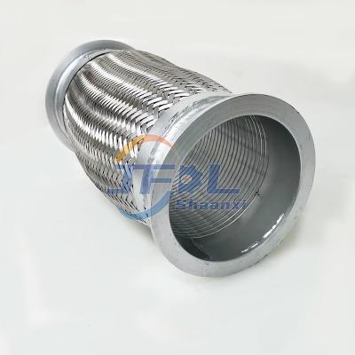 China Exhaust Bellows DZ9112540018 Exhaust Flexible Pipe for Shacman Delong F2000 F3000 X3000 Sinotruk Howo Truck for sale