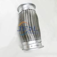 China Exhaust Bellows DZ9112540018 Exhaust Flexible Pipe for Shacman Delong F2000 F3000 X3000 Sinotruk Howo Truck for sale