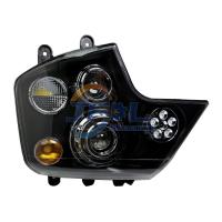 China Left Combination Headlight Assembly WG9925720061 Left Headlamp Assembly for Sinotruk Howo A7 T7H T5G TX Truck for sale
