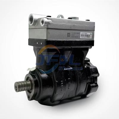 China Weichai WD615 D12 Diesel Engine Air Compressor Assembly VG1093130001 Twin Cylinder Water Cooling Air Compressor For SINOTRUK HOWO 7 A7 T7H Truck for sale