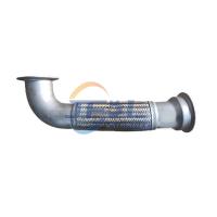 China Exhaust Flexible Pipe WG9727549088 Flexible Metal Hose For Sinotruk HOWO 7 A7 T5G T7H Truck for sale