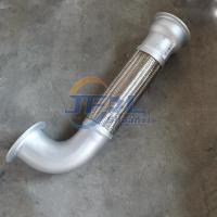 China Exhaust Flexible Pipe WG9727549088 Flexible Metal Hose For Sinotruk HOWO 7 A7 T5G T7H Truck for sale