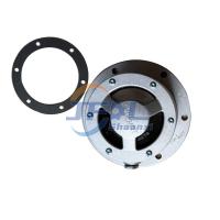 China Aluminum Alloy Axle Hub Cover 10036511 with Composite Sealing Structure for Wheel End Protection for sale