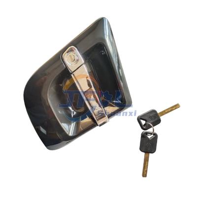 China DZ14251340041 Exterior Left Door Handle Left Outside Door Handle For Shacman Delong X3000 M3000 Truck Cab Body Door Lock System for sale