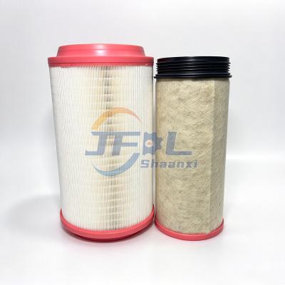 China SZ919000894 SZ919000895 Engine Air Filter Element Air Cleaner Assembly Accessoires For Shacman Delong F3000 M3000 X3000 Truck Engine Air Intake System for sale