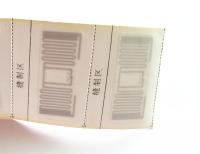 China Woven Blank UHF RFID Label Tag ISO18000-6C For Apparel Management for sale