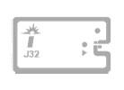 China Wet Inlay AZ-4(J32) 8*15mm Antenna Impinji Monza 3 Chip for sale