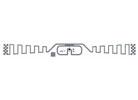China Aluminium Wet Inlay AZ-01(E31) for ID card, security access control for sale