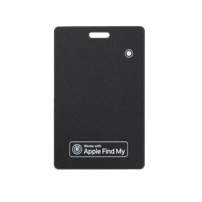 China MFI Rechargeable Mini Wireless Charging card Air Tag Gps Tracker Card With NFC for sale