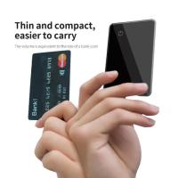 China MFI Rechargeable Mini Wireless Charging card Air Tag Gps Tracker Card With NFC for sale