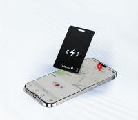 China MFI Rechargeable Mini Wireless Charging card Air Tag Gps Tracker Card With NFC for sale