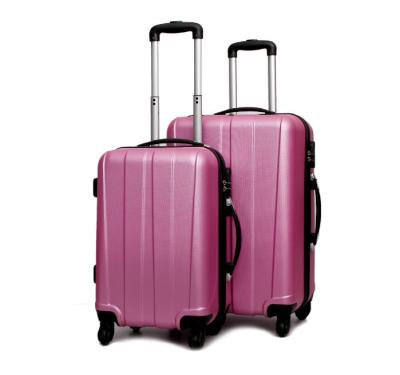 China ABS travel trolley cases factory price for sale