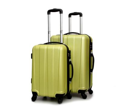 China ABS travel trolley cases factory price for sale