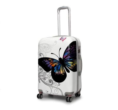 China ABS PC travel trolley  luggage bag from China baigou factory for sale