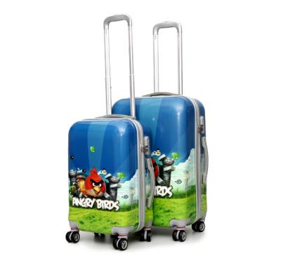 China ABS PC travel trolley luggage bag from China baigou factory for sale
