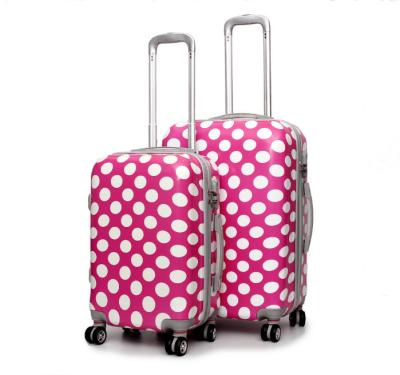 China ABS PC travel trolley luggage bag from China baigou factory for sale