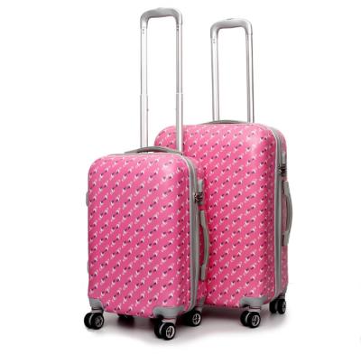 China ABS PC travel trolley luggage bag from China baigou factory for sale