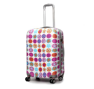 China ABS PC travel trolley luggage bag from China baigou factory for sale