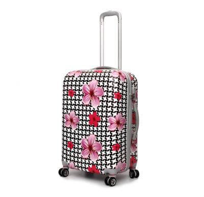 China ABS PC travel trolley luggage bag from China baigou factory for sale