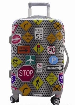 China ABS PC travel trolley luggage bag from China baigou factory for sale