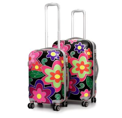 China Baigou ABS+PC travel trolley cases factory price for sale