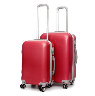 China Baigou ABS+PC travel trolley cases factory price for sale