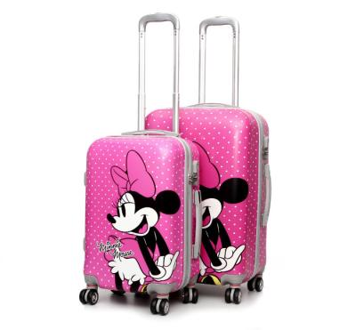 China Baigou ABS+PC travel trolley cases factory price for sale