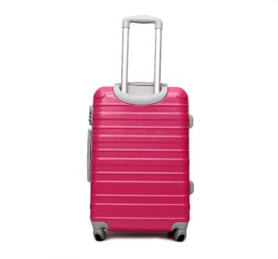 China ABS plus PC travel trolley luggage bag from China baigou factory for sale