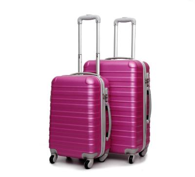 China fashion ABS travel trolley cases luggage bag factory for sale