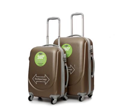 China fashion ABS travel trolley cases luggage bag factory for sale