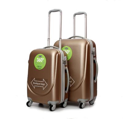 China CHina ABS travel trolley cases luggage bag factory low price for sale