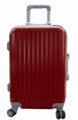 China Aluminum Mouth PC ABS travel trolley luggage cases bag from baigou biggest factory price for sale
