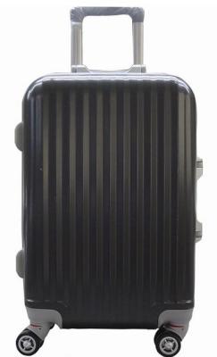 China Aluminum Mouth PC ABS travel trolley luggage cases bag from baigou biggest factory price for sale
