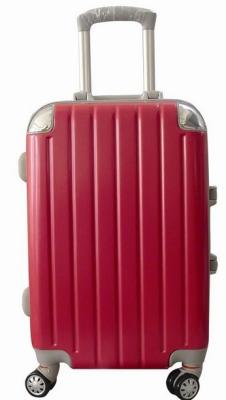 China Aluminum Mouth PC ABS travel trolley luggage cases bag from baigou biggest factory price for sale