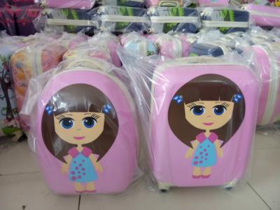 China hot sale lovely kids trolley luggage bag suitcases in baigou baoding hebei China Factory for sale
