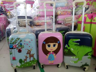 China hot sale lovely kids trolley luggage bag suitcases in baigou baoding hebei China Factory for sale